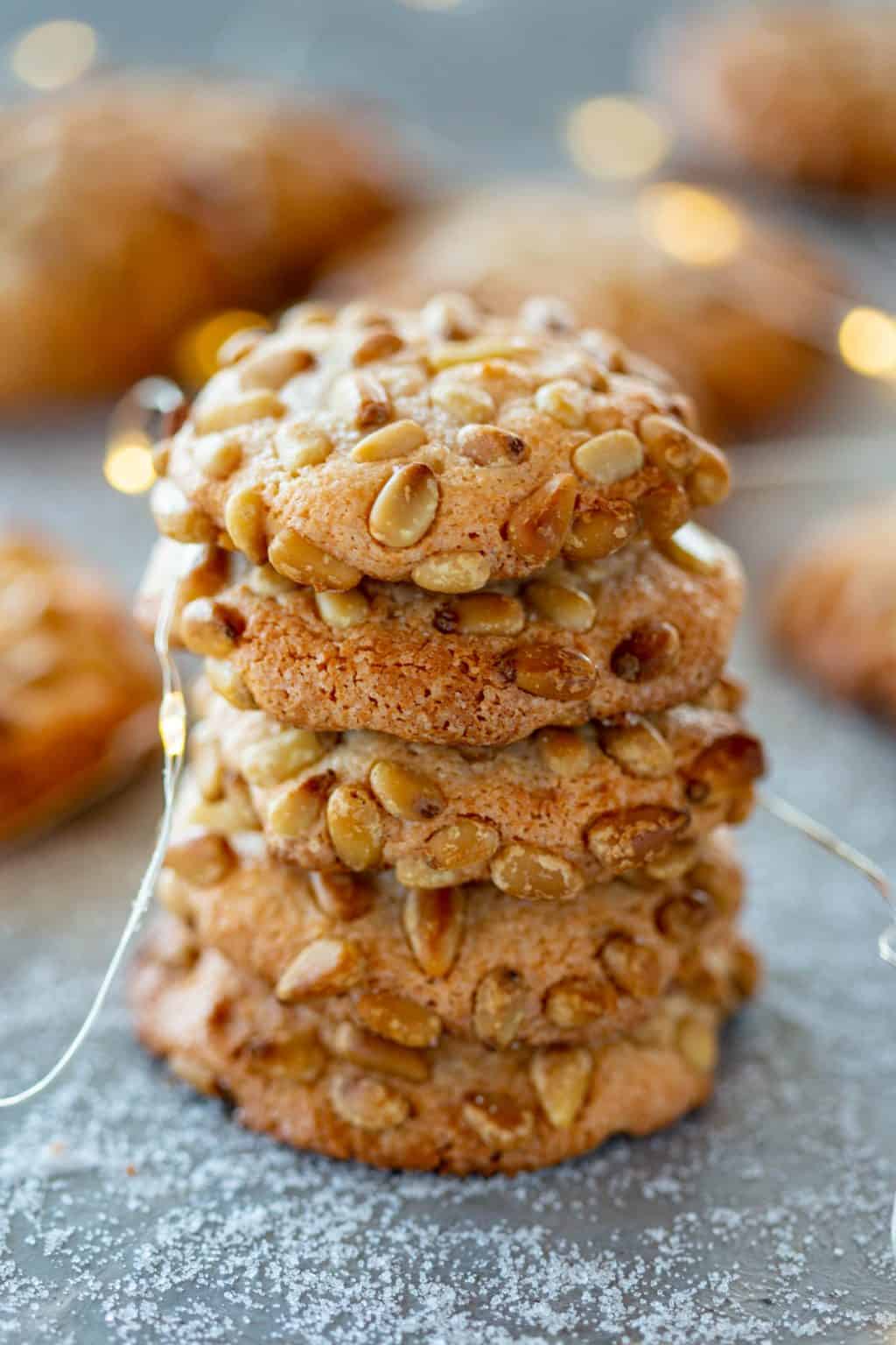 Easy 5 Ingredient Italian Pignoli Cookies - Coley Cooks