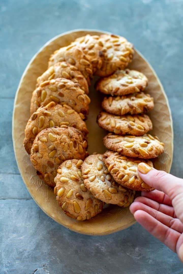 Easy Authentic Italian Pignoli Cookies - Coley Cooks