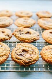 Chocolate Toffee Chip Cookies - Coley Cooks