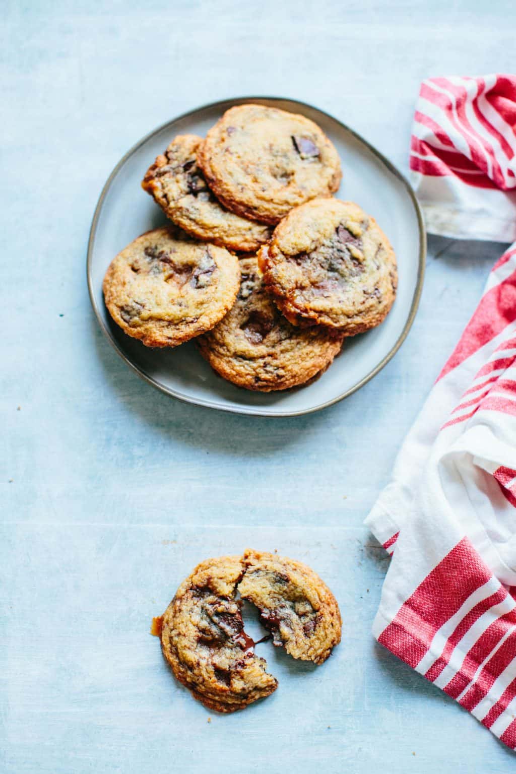 Chocolate Toffee Chip Cookies - Coley Cooks