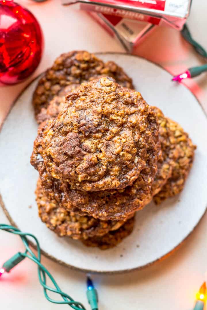 Mom's Chewy Oatmeal Chocolate Chip Cookies - Coley Cooks