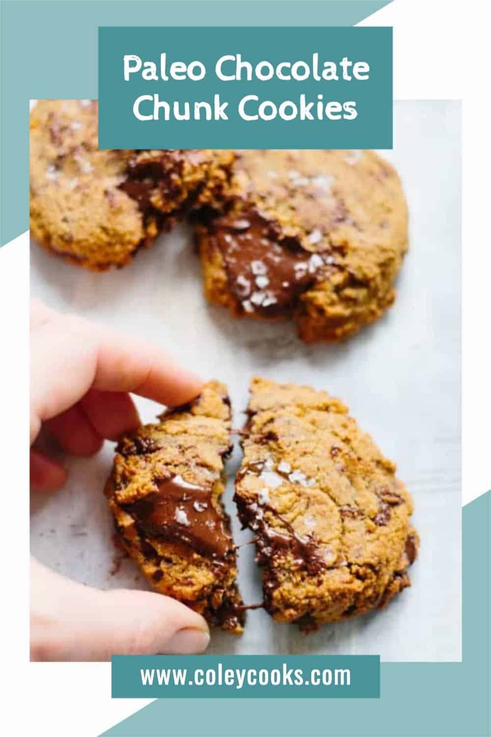 Paleo Chocolate Chunk Cookies - Coley Cooks