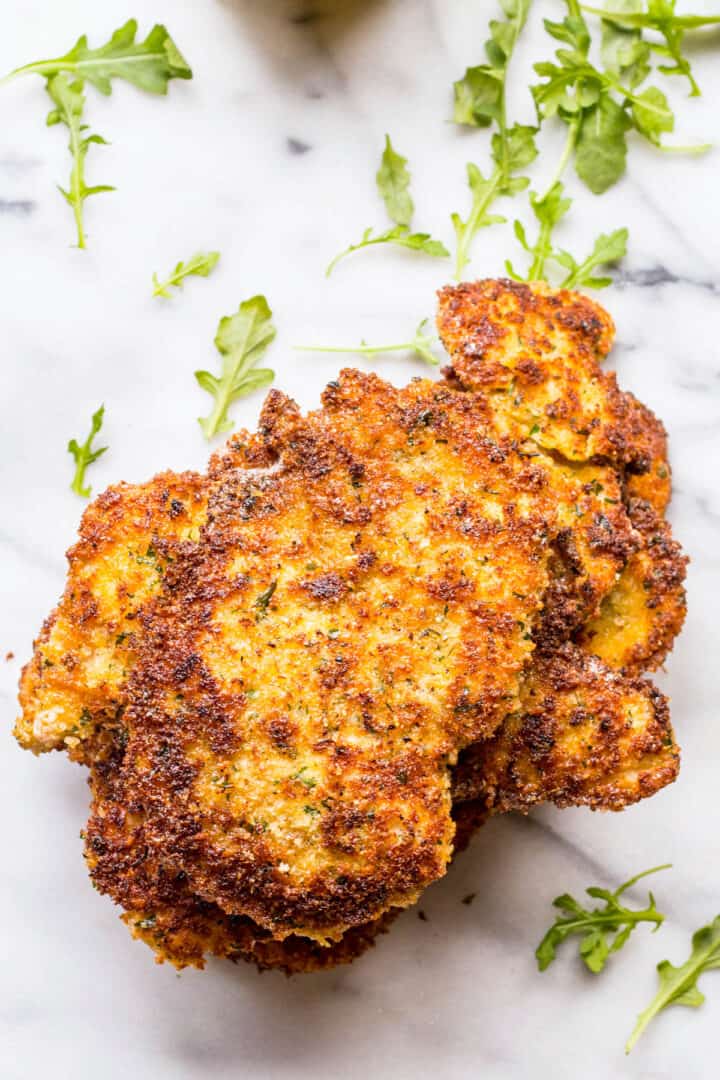 Crispy Italian Breaded Chicken Cutlets - Coley Cooks