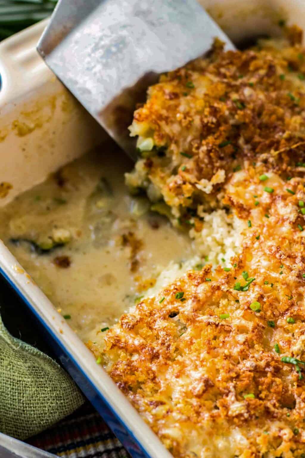 Cheesy Baked Zucchini Gratin - Coley Cooks