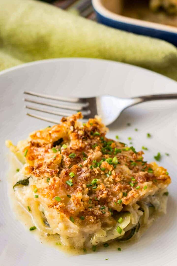 Cheesy Baked Zucchini Gratin - Coley Cooks