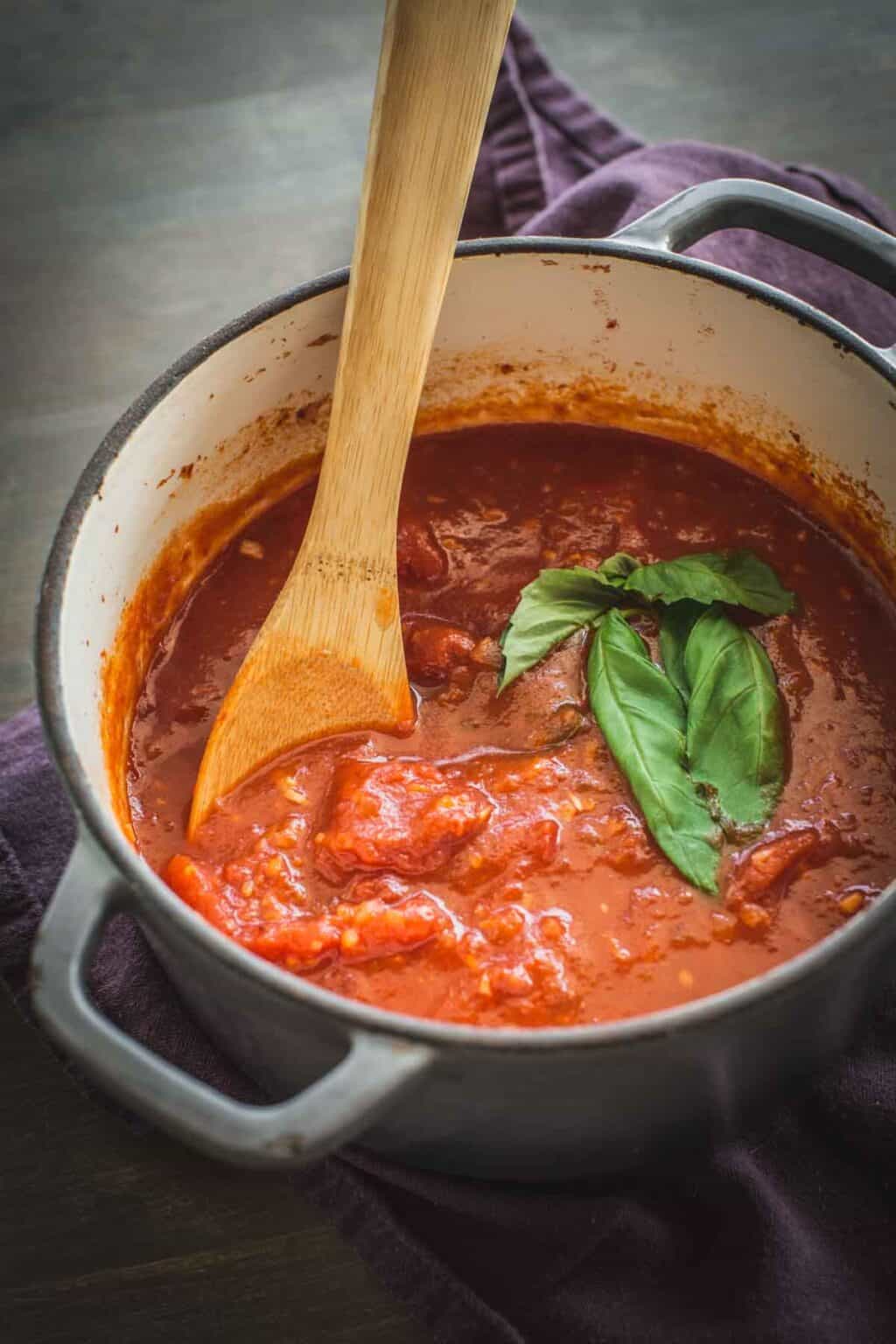 Authentic Italian Marinara Sauce Recipe - Coley Cooks