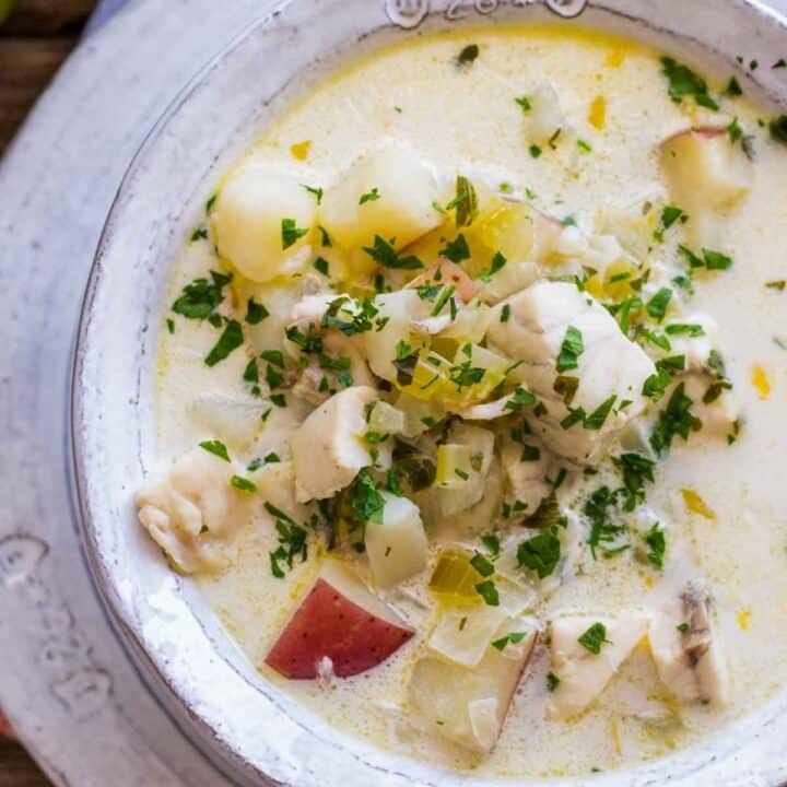 Easy New England Fish Chowder - Coley Cooks