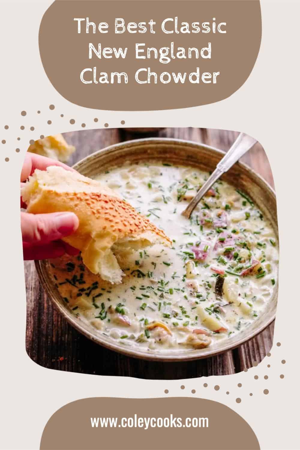 New England Clam Chowder Recipe - Coley Cooks