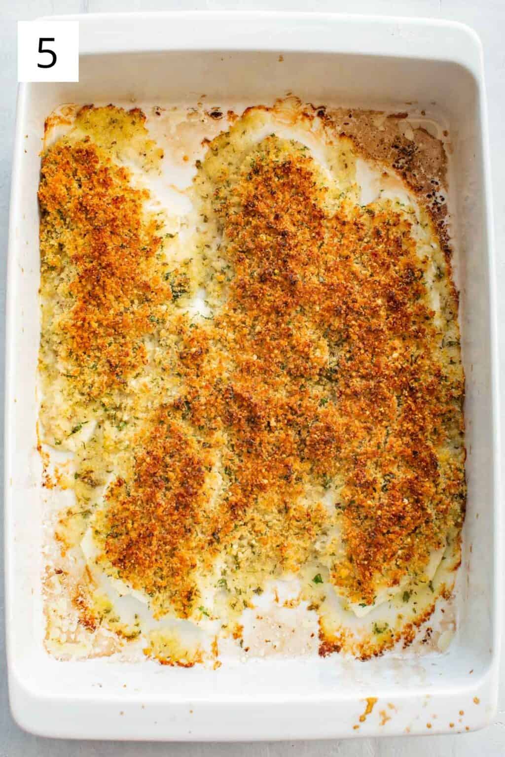 Easy Baked Flounder Oreganata - Coley Cooks
