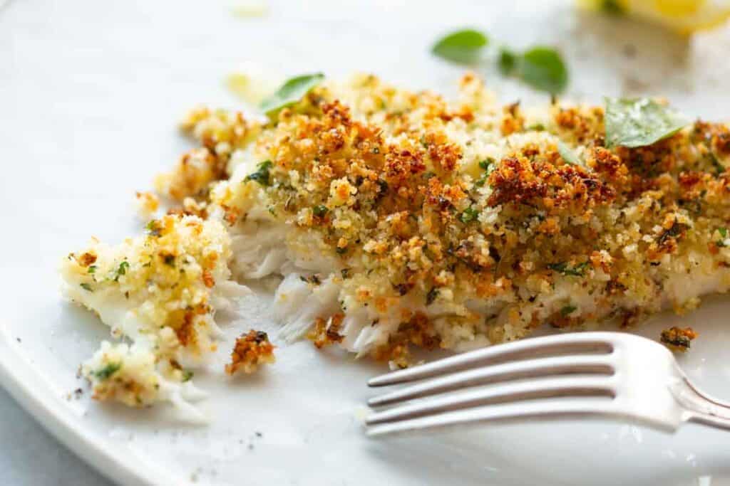 Easy Baked Flounder Oreganata - Coley Cooks