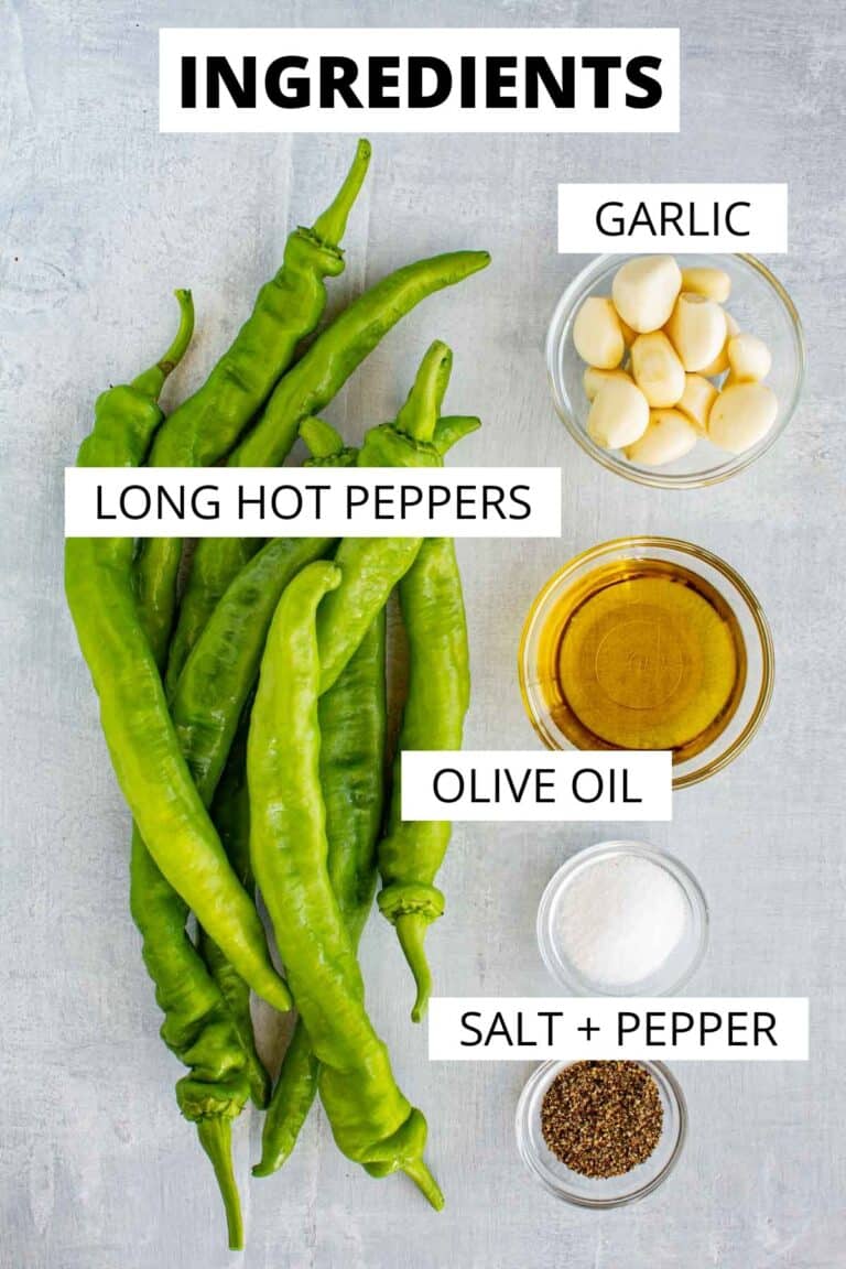 Easy Roasted Italian Long Hot Peppers - Coley Cooks