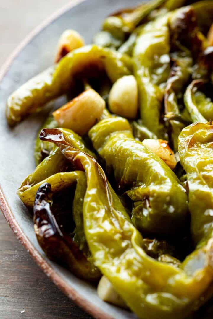Easy Roasted Italian Long Hot Peppers - Coley Cooks