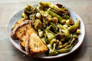 Easy Roasted Italian Long Hot Peppers - Coley Cooks