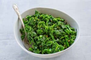 Sautéed Broccoli Rabe (Rapini) Recipe w/Garlic & Oil - Coley Cooks