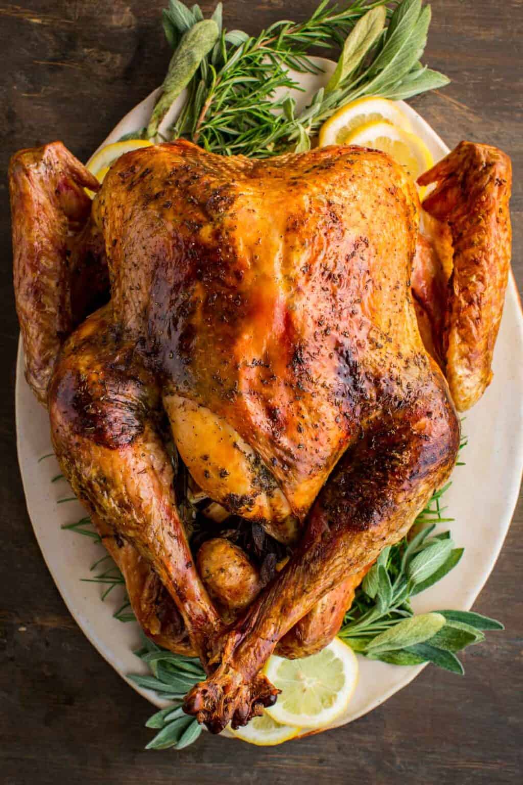 The Best Herb Turkey Recipe (Italian Style) - Coley Cooks