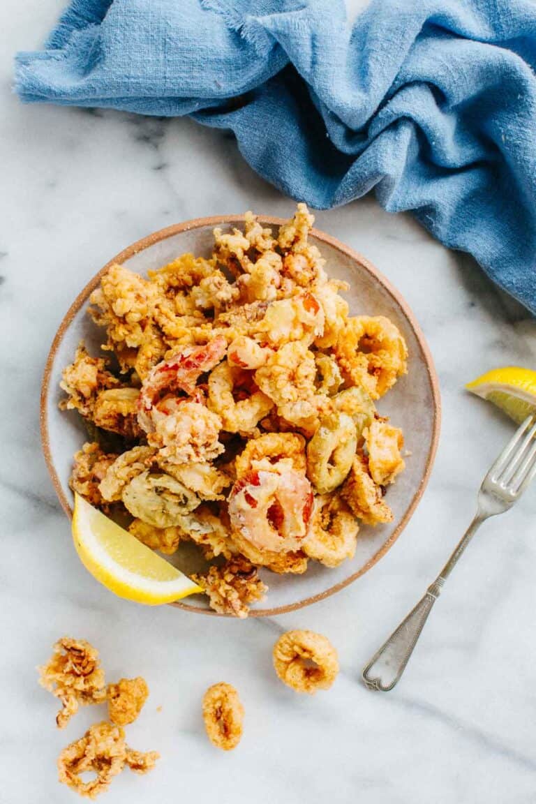 Calamari Fritti (Fried Calamari) - Coley Cooks