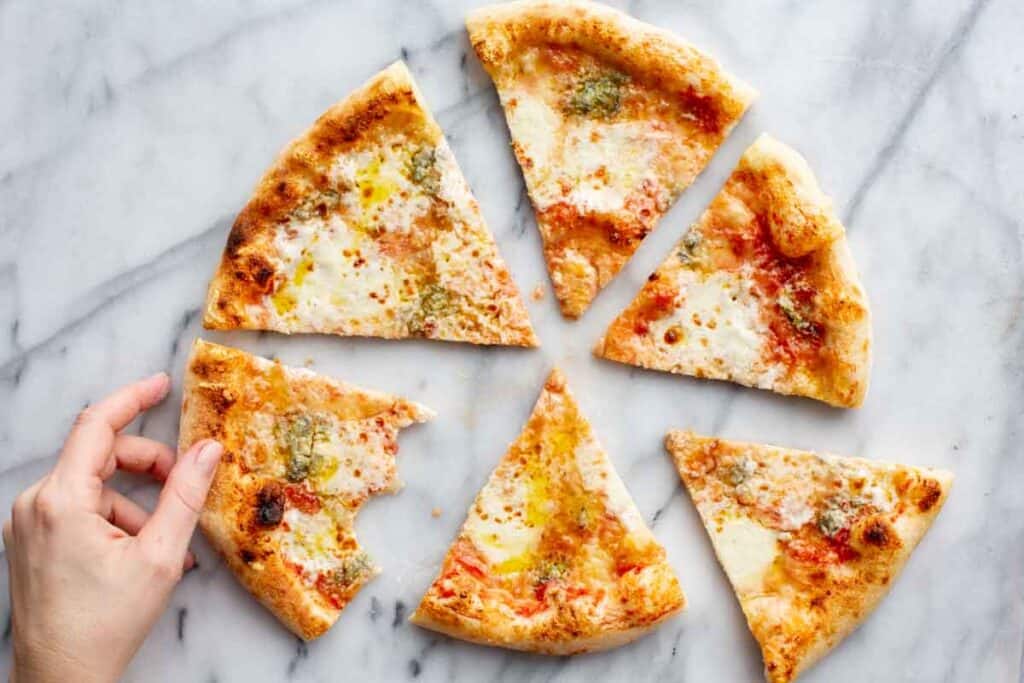 Quattro Formaggi Pizza (Four Cheese) - Coley Cooks