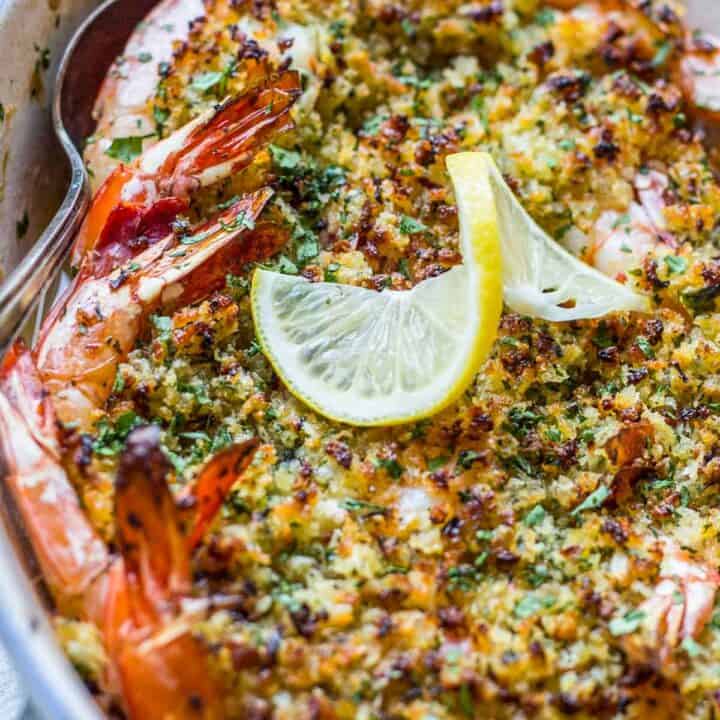 Ina's Baked Shrimp Scampi - Coley Cooks