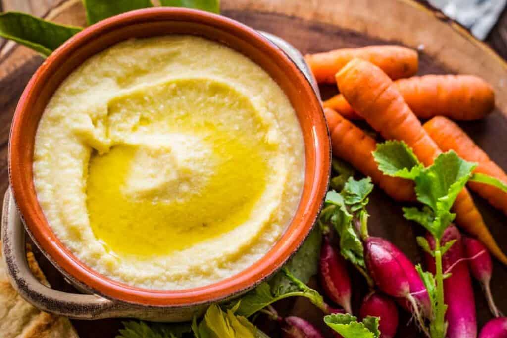Skordalia (Greek Garlic and Potato Dip) - Coley Cooks