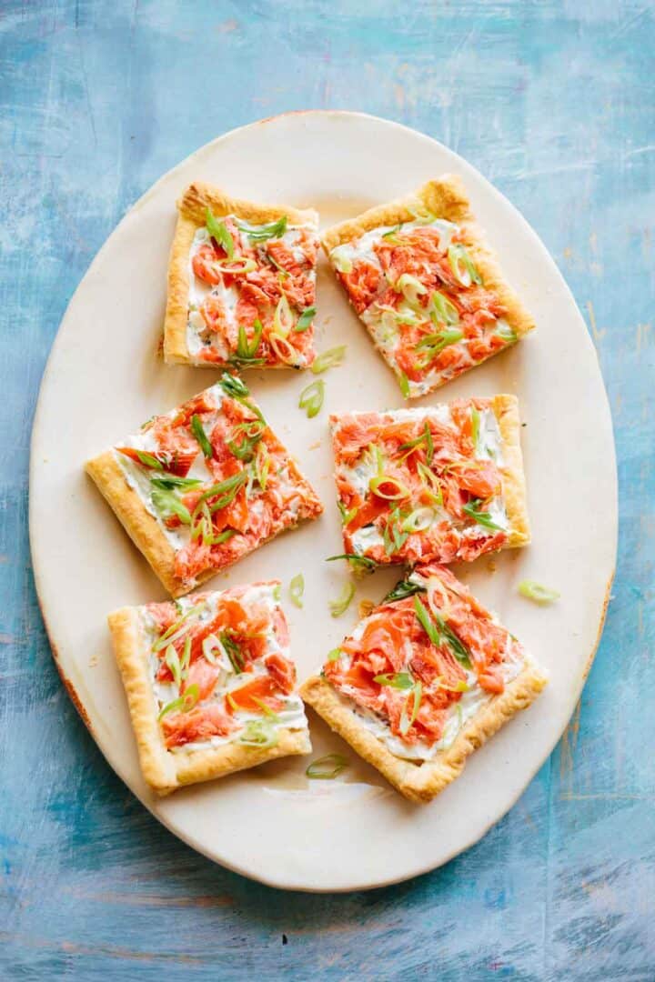 Easy Smoked Salmon Tart - Coley Cooks