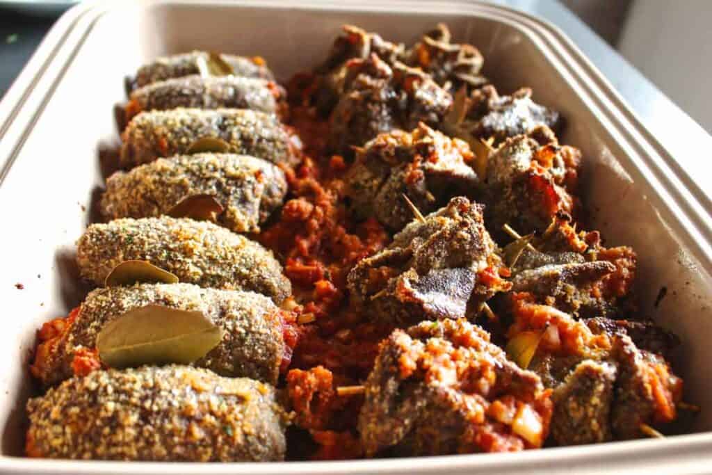 Spiedini alla Siciliana (Sicilian Beef Spiedini) - Coley Cooks