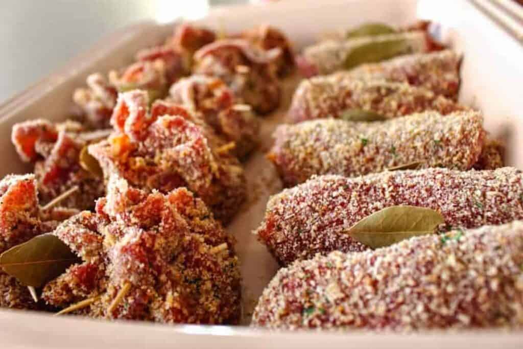 Spiedini alla Siciliana (Sicilian Beef Spiedini) - Coley Cooks