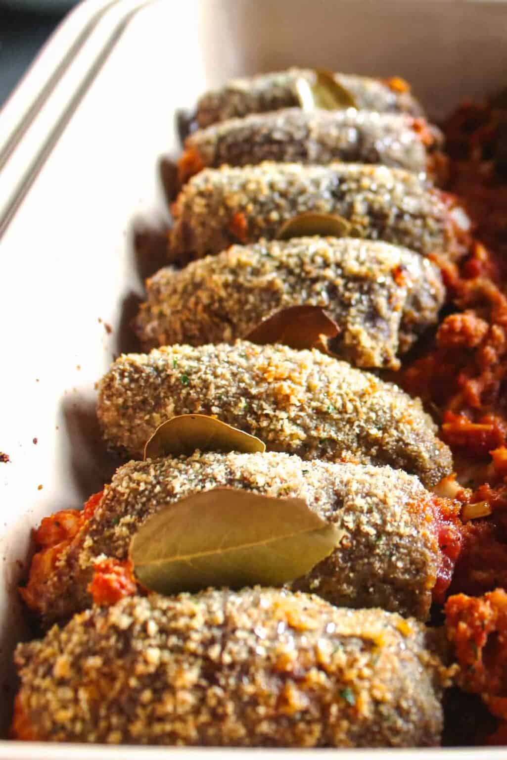 Spiedini alla Siciliana (Sicilian Beef Spiedini) - Coley Cooks