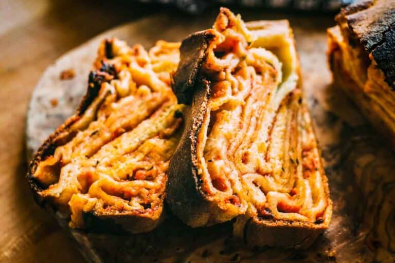 Scaccia Ragusana: Sicilian Stuffed Bread - Coley Cooks