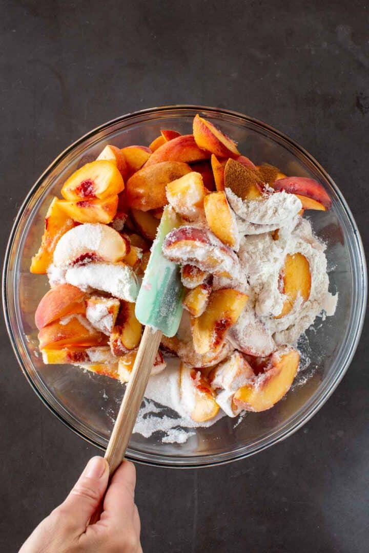 Peach Pie Recipe with Fresh Peaches