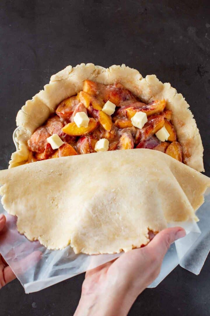 Peach Pie Recipe with Fresh Peaches