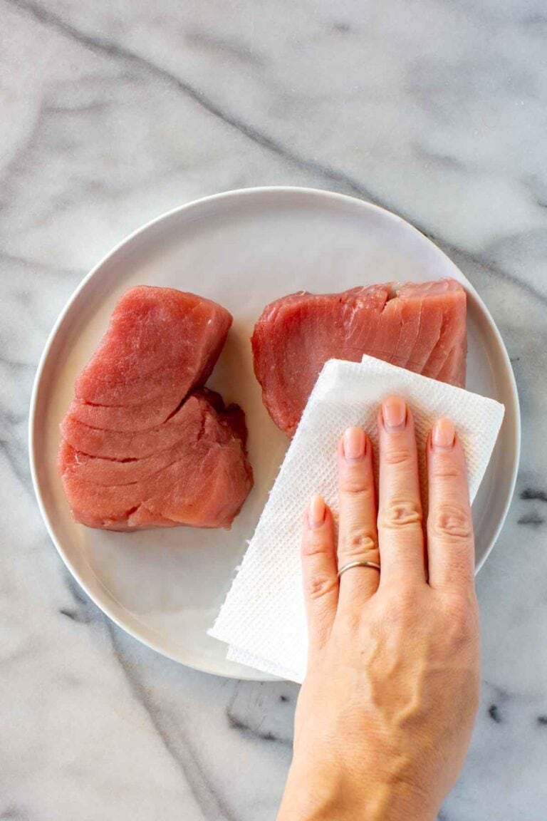 Pan Seared Tuna Steak - Coley Cooks