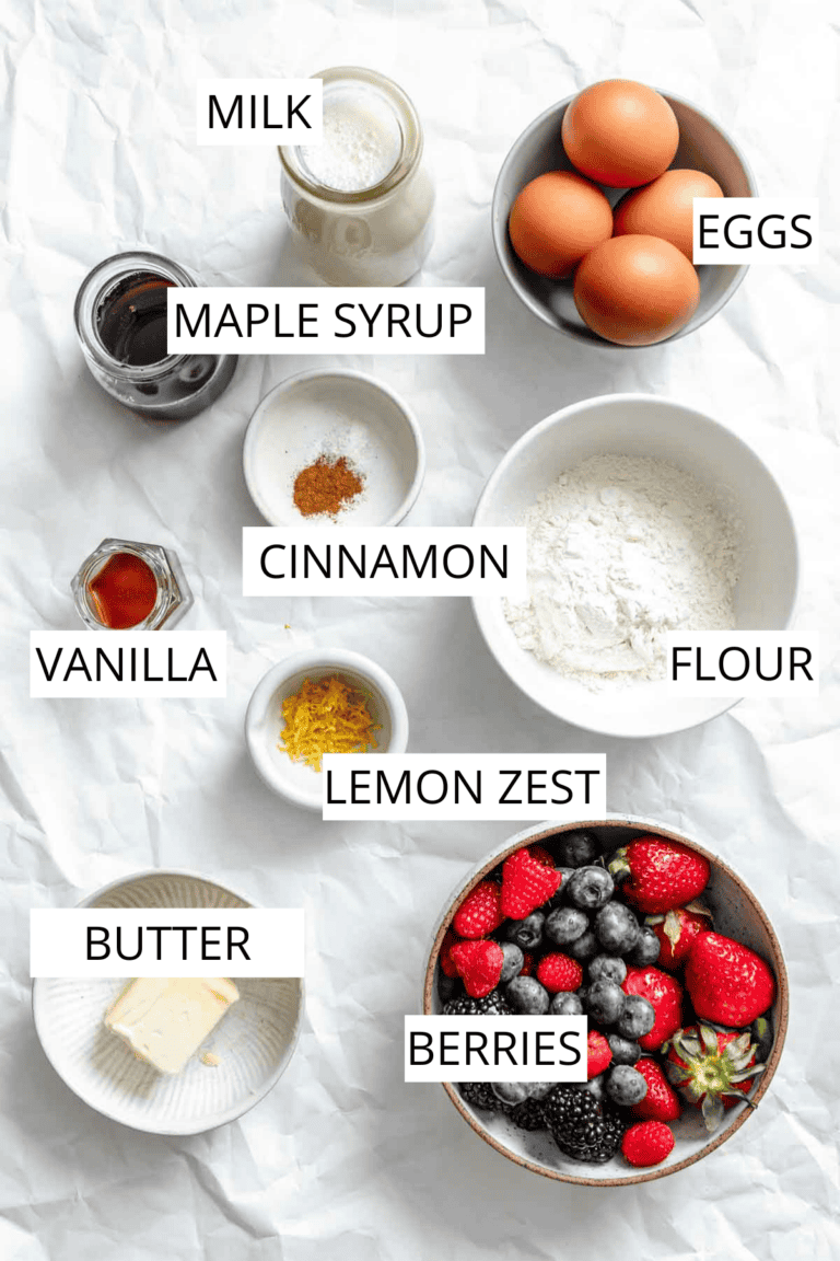 Mixed Berry Clafoutis Recipe