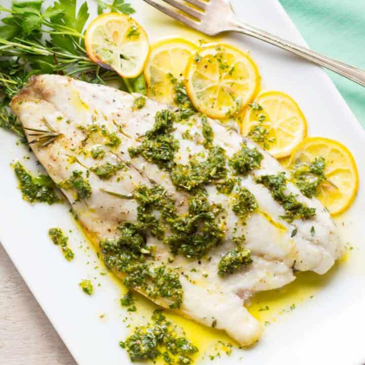 Grilled Swordfish Recipe with Sicilian Olives and Pistachios - Coley Cooks