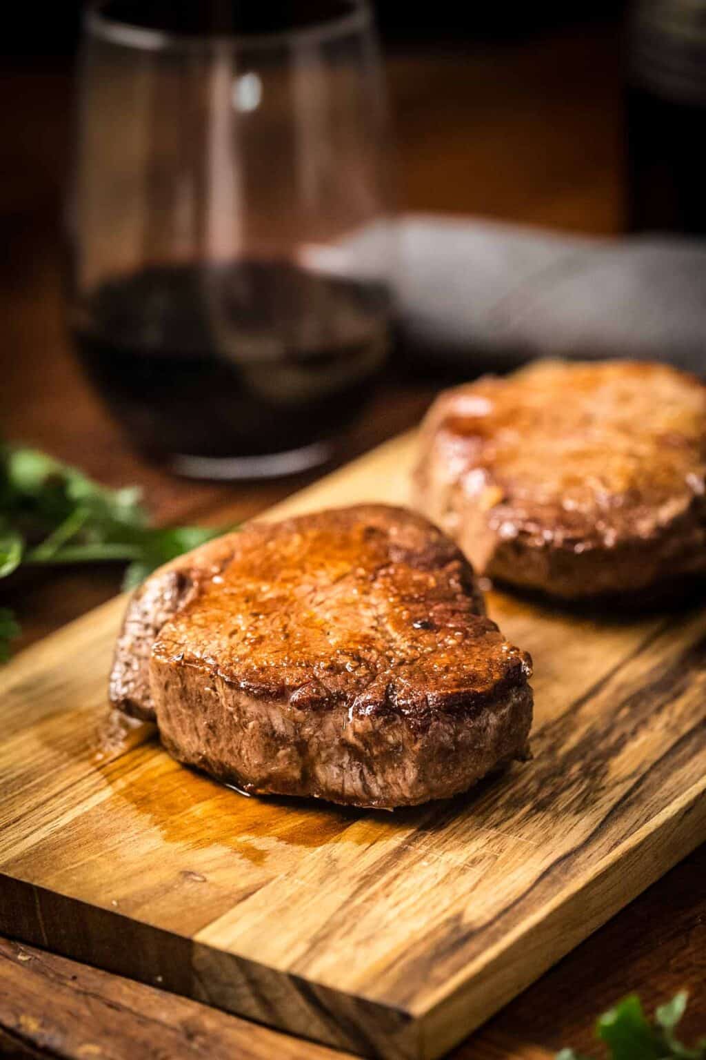 Cast Iron Filet Mignon - Coley Cooks