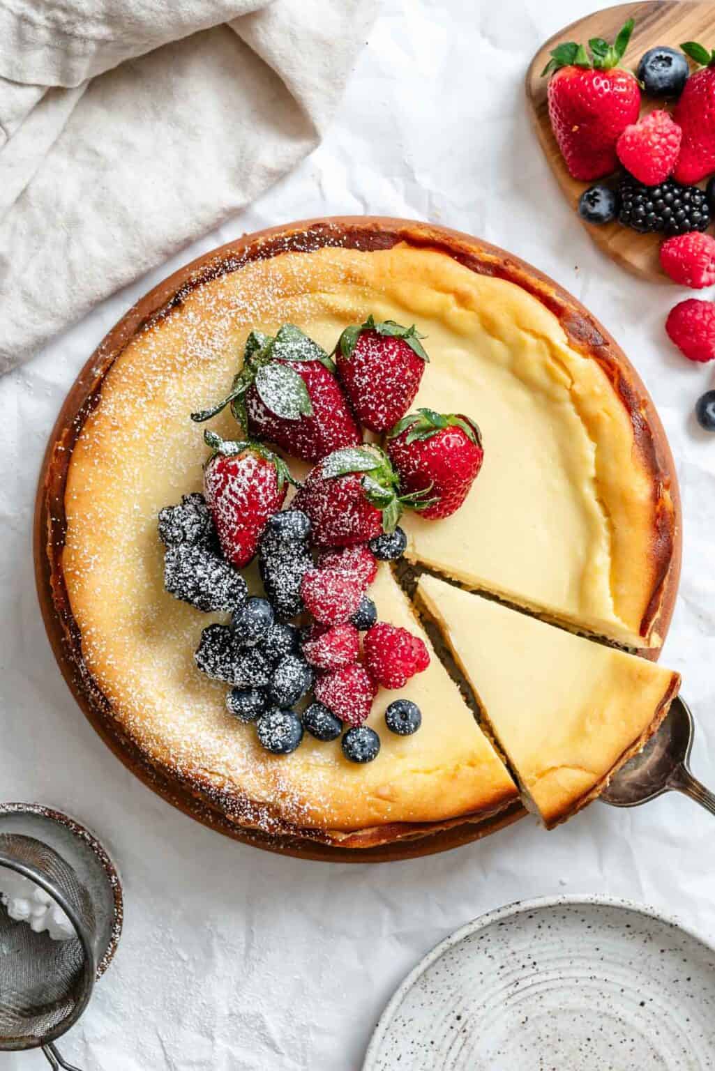 Italian Ricotta Cheesecake Recipe