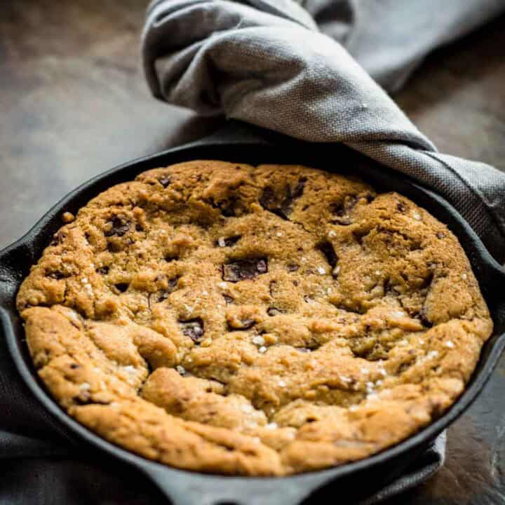 Mini Pizookie (Skillet Cookie) - Coley Cooks