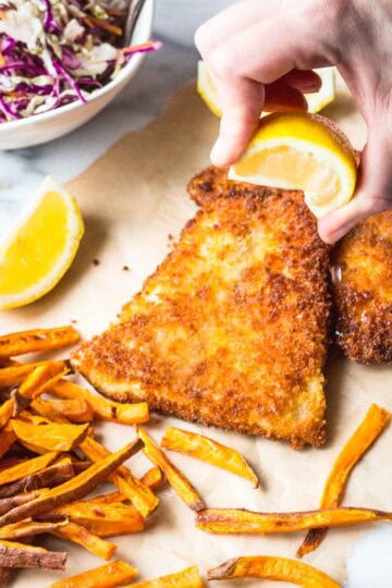 Fried Fish with Panko - Coley Cooks