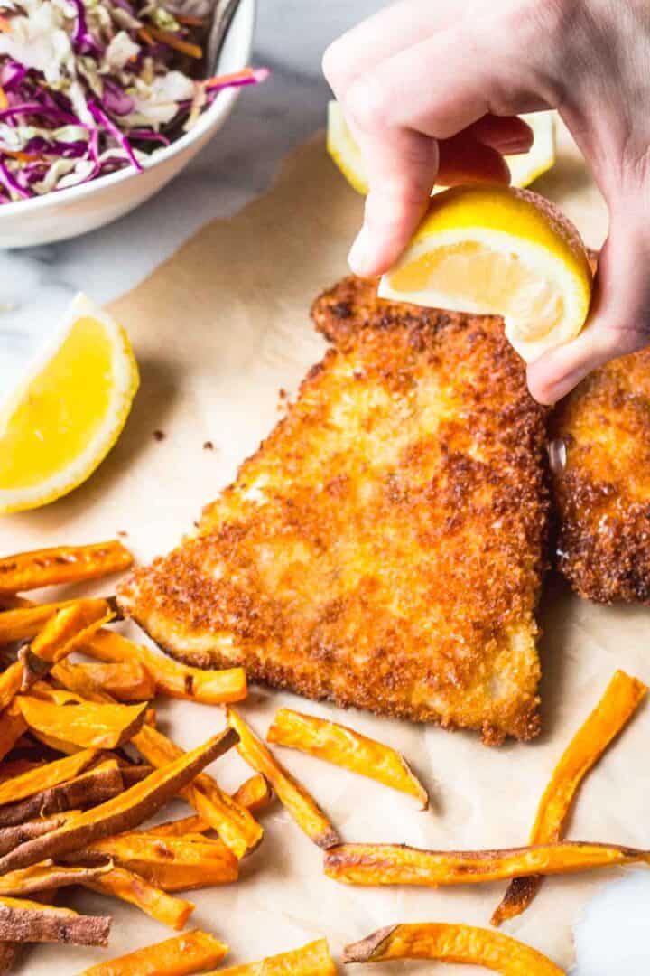 Fried Fish with Panko - Coley Cooks