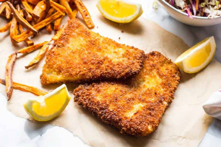Fried Fish with Panko - Coley Cooks