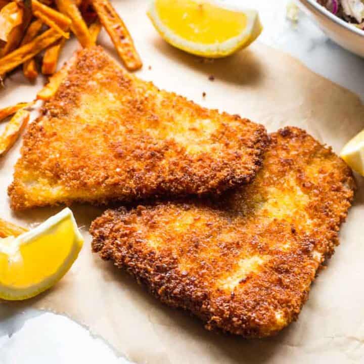 Fried Fish with Panko - Coley Cooks