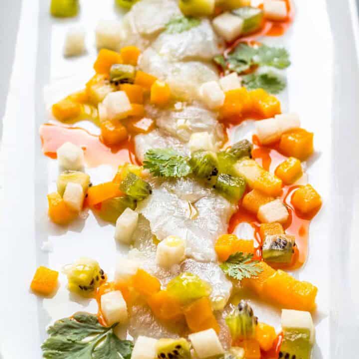 Fluke Crudo - Coley Cooks