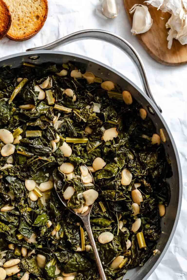 Italian Greens and Beans - Coley Cooks