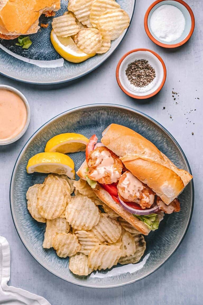 Shrimp Po Boy Sandwich - Coley Cooks