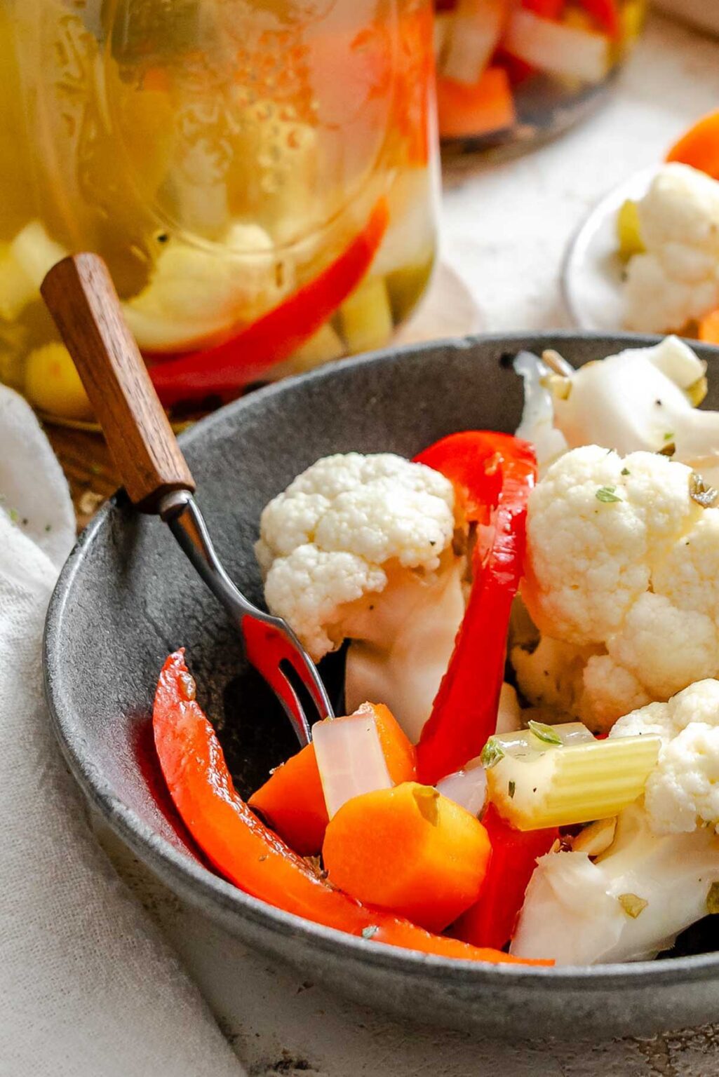 Italian Giardiniera - Coley Cooks