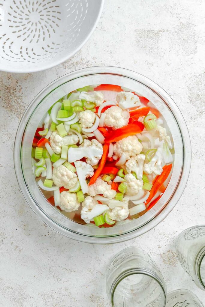 Italian Giardiniera - Coley Cooks