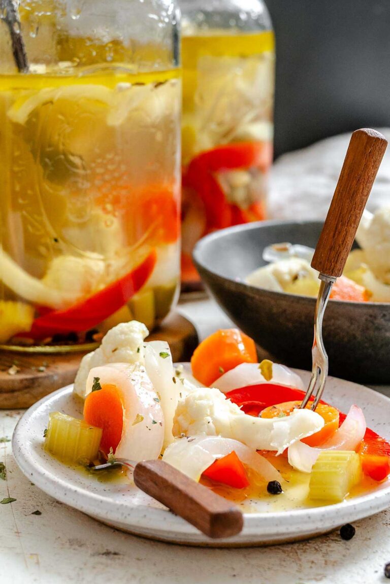 Italian Giardiniera - Coley Cooks