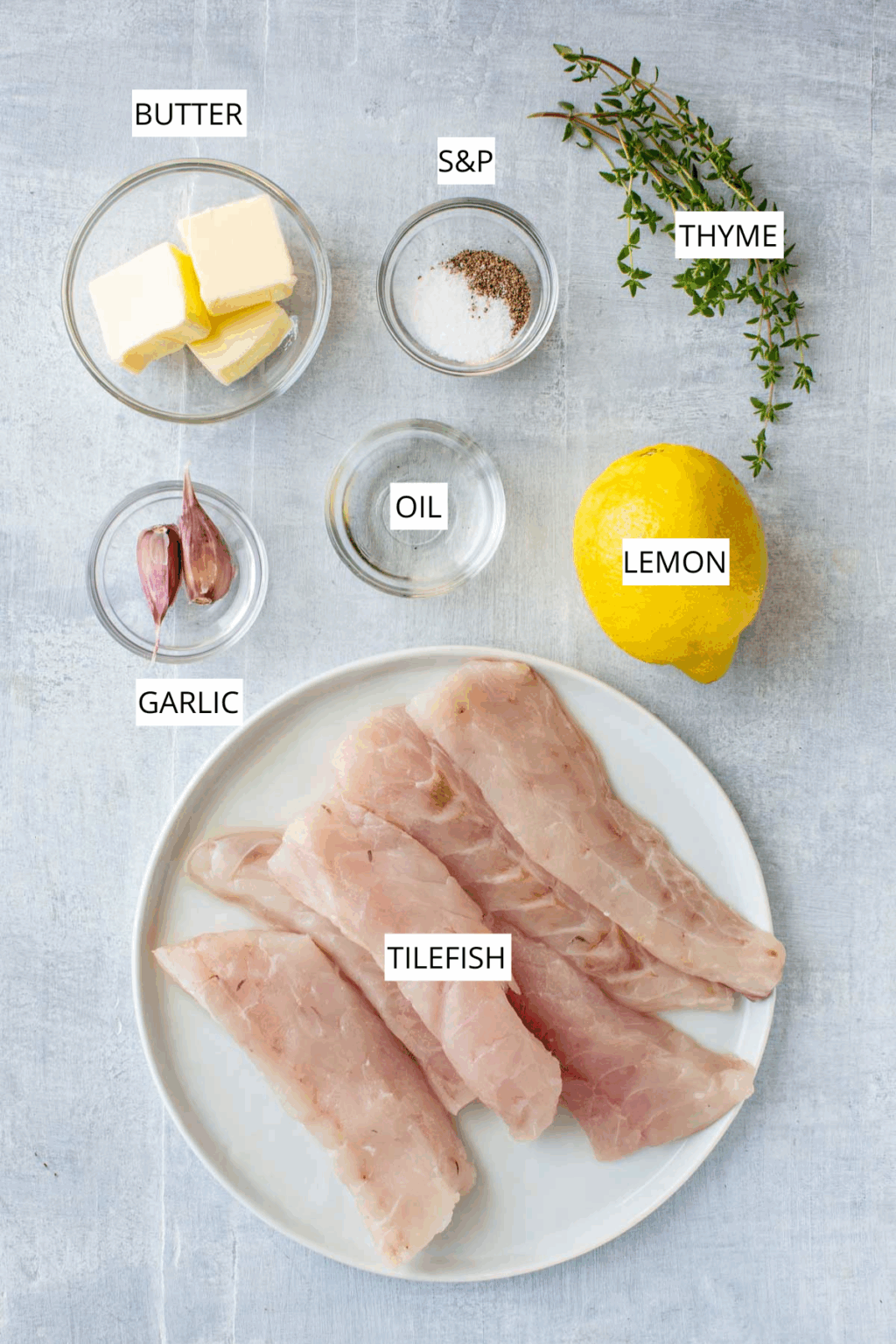 Seared Tilefish with Lemon Garlic Butter - Coley Cooks
