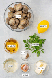 Steamed Clams with White Wine and Garlic Butter - Coley Cooks