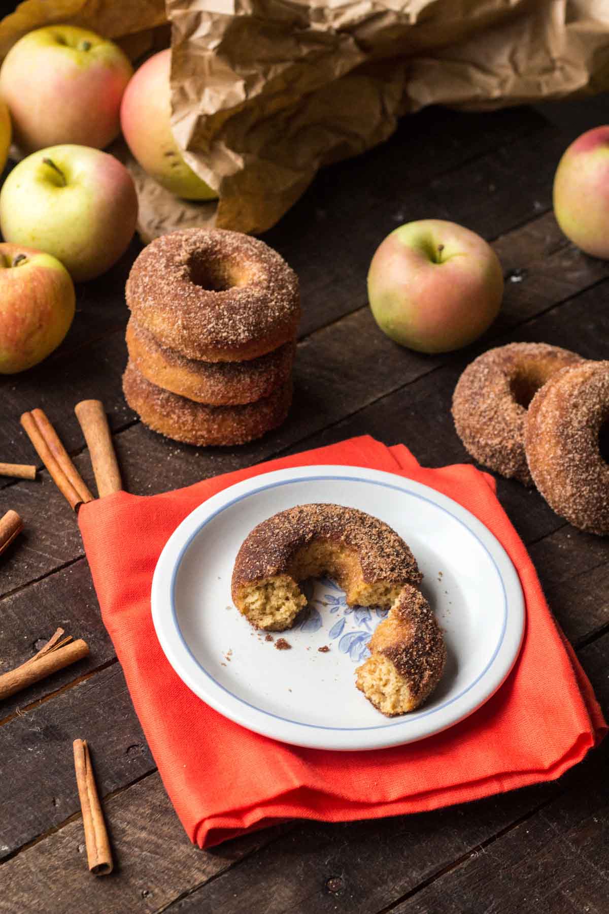Easy Apple Cider Donuts (Baked) - Coley Cooks