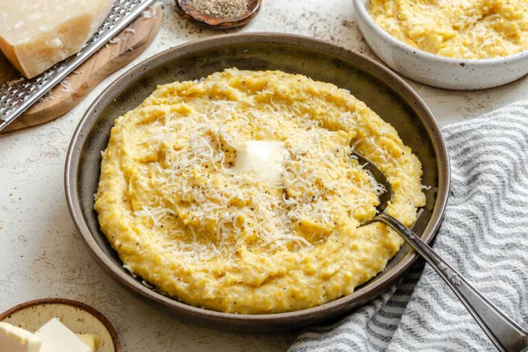 Creamy Polenta with Parmesan Cheese Recipe - Coley Cooks